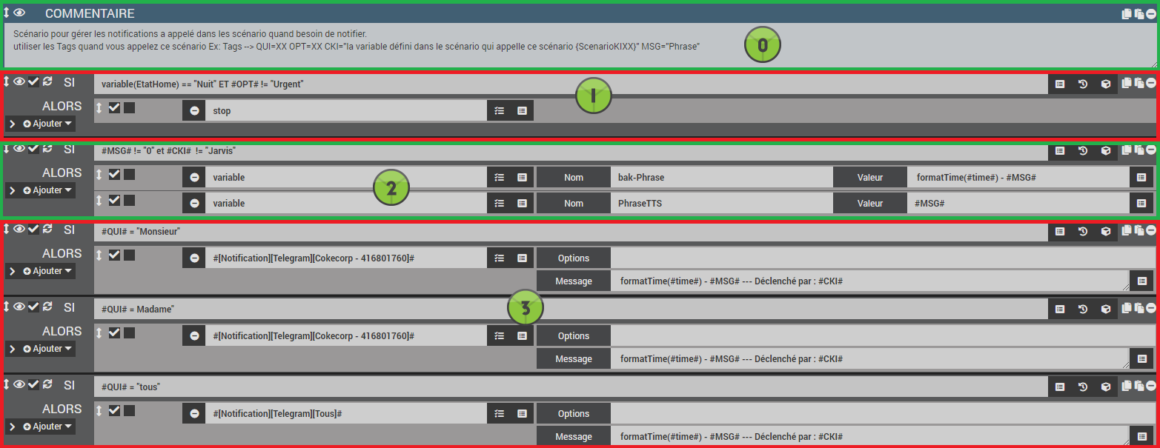 Jeedom notification : Centre de Gestion des notifications - Youdom